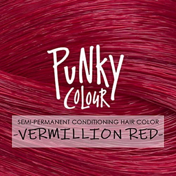 Hair | Punky Color Vermillion Red Semi Permanent Conditioning Hair ...
